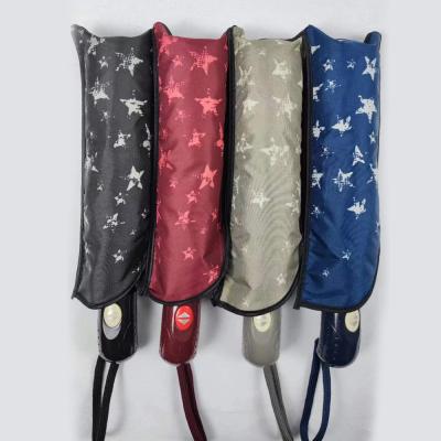 China Colorful Design Pongee Fully Automatic Open and Close umbrella Perfect for Your Market for sale