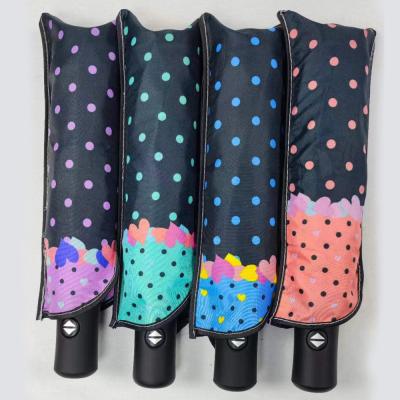 China Colorful Design Pongee Fully Automatic Open and Close umbrella Perfect for Your Market for sale