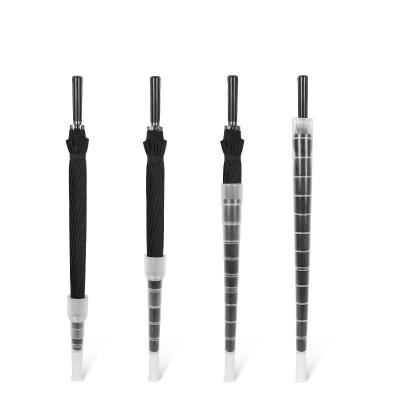 中国 Special Design 16ribs Automatic Straight Umbrella with Waterproof Case Keeping Dry Custom Logo Accept 販売のため