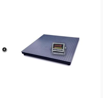 China Electronic Stainless Steel Floor Scales From 1000kgs to 20000kgs for sale