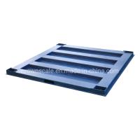 China Pit Type High Accuracy Floor Scale Digital Platform Weighing Scale 1000kg 1.0x1.0m for sale