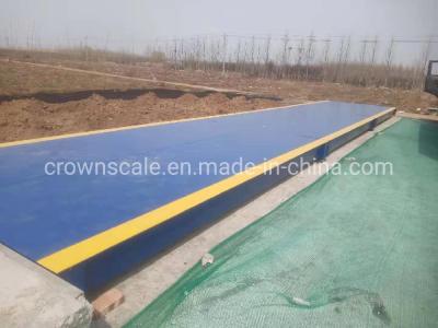 China Crown Brand 3*18m 120t Factory Vehicle Weighbridge Truck Scale with Certificate for sale