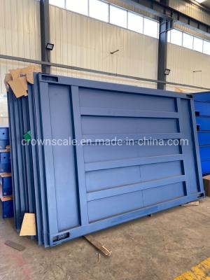 China Qingdao Crown 3X16m 60ton Heavy Duty Digital Truck Scale Weighbridge with Steel Ramps for sale