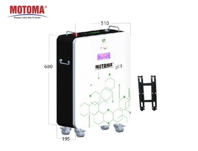 China Pacchetto fissato al muro della batteria di MOTOMA 200Ah 48V LiFePO4 per fuori il sistema solare residenziale di griglia for sale