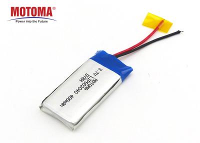 Китай Литий-ионные аккумуляторы квартиры UN38.3 400mah 602040 для шлемофона Bluetooth продается