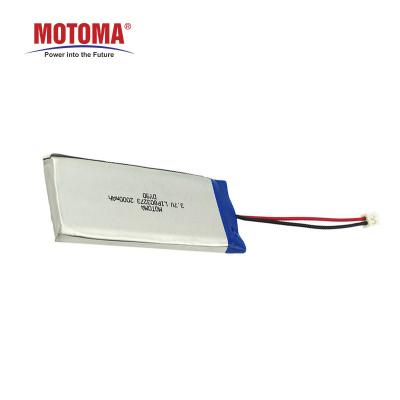 China Bateria 803273 3.7V 2000mah de Lipo do de alta capacidade da certificação do UL à venda