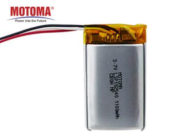 Cina Batteria 1100mah 3.7V 10*25*40mm dell'inseguitore di GPS di densità di alta energia in vendita