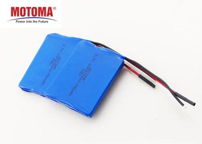China 750mah a bateria recarregável IEC62133 UN38.3 MSDS do polímero do lítio de 3,7 volts aprovou à venda