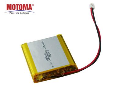 中国 車GPSの追跡者電池、3.7 V 1700mahのリチウム ポリマー電池 販売のため