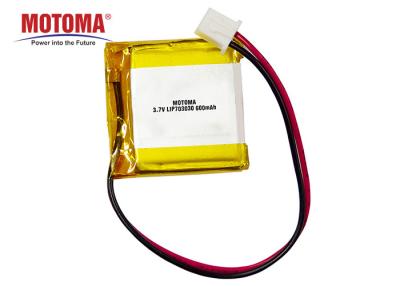 Cina Batteria di trazione 3.7V 600mah dei Gps della flotta con densità di alta energia in vendita