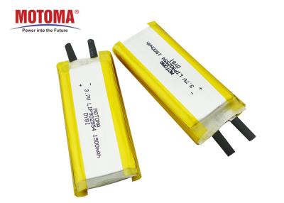 Cina batteria della macchina di posizione di 1500mah 3.7V ricaricabile con alta consistenza in vendita