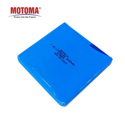 Cina Batteria della macchina di posizione di 500 volte, certificato doppio della Banca dei Regolamenti Internazionali della batteria dei chip 2600mah Lipo di IC in vendita