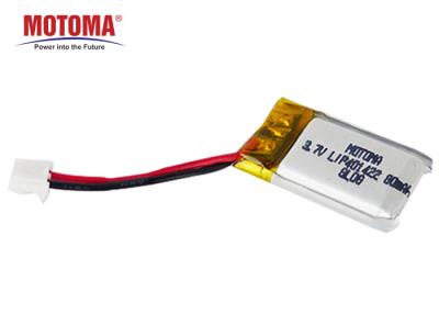 Cina Mini Size Wearable Device Battery 3.7V 80mah con una garanzia da 1 anno in vendita