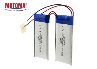 China 500+ van de het Levensiot Batterij van de tijdencyclus het Pak 3.7V 700mAh met 1 Jaargarantie Te koop