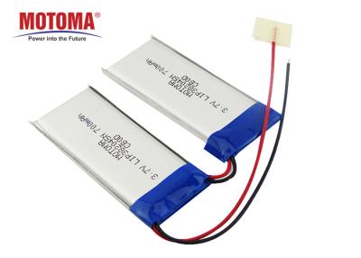 China 500+ van de het Levensiot Batterij van de tijdencyclus het Pak 3.7V 700mAh met 1 Jaargarantie Te koop