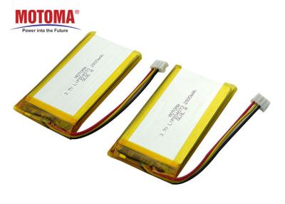 Китай Motoma UL1642 одобрило батарею 3,7 v 2800mah Lipo лития для детектора продается