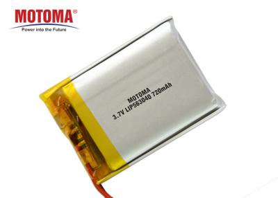 China Rechargeable IOT Battery Pack 720mAh High Energy Density 460Wh/L for sale