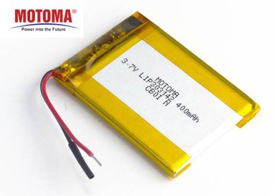 Cina Litio ultra esile Ion Battery 400mah per il dispositivo solo del lavoratore in vendita