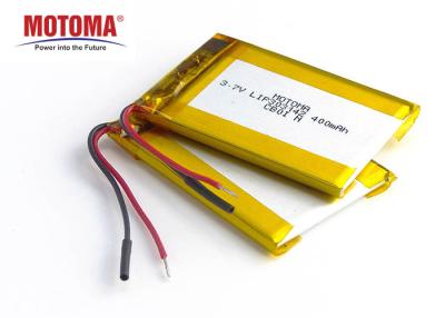 China Ultra Slank Lithium Ion Battery 400mah voor Eenzaam Arbeidersapparaat Te koop