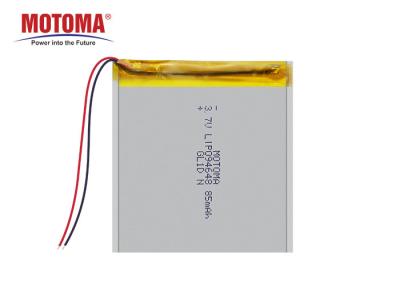 Cina Batteria leggera dell'inseguitore di 85mah GPS, batteria ultra sottile di 0.9mm Lipo in vendita