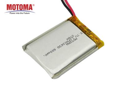 China 3.7V 600mah Lithium Battery For IOT Devices High energy density for sale