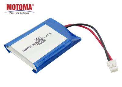 China High Energy Density IOT Battery Pack 3.7V 700mAh 6x30x38mm for sale