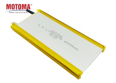 China Chinese Factory Deep Cycle Lithium Polymer Battery 3.7 V 4000mAh With Certificates for sale