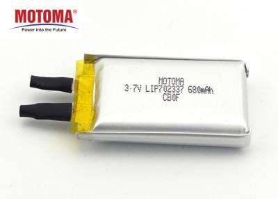 Cina 3 7v Li Ion Battery 68mAh per il regolatore a distanza dell'automobile e del monitor in vendita