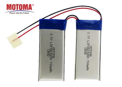 Cina Batteria ad alta temperatura ricaricabile LIP382045 3.7V 700mAh per il dispositivo di IOT in vendita