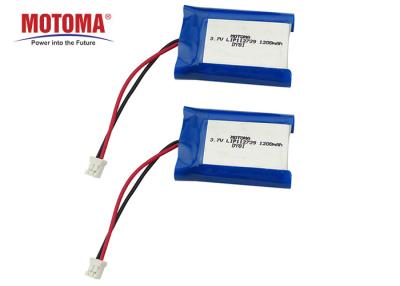 China IOT Li Ion Battery Pack 3,7 V 1200mah met PCM en Schakelaar Te koop
