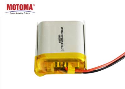 Cina Pacchetto veloce 3,7 V 720mah 460Wh/L della batteria della batteria della tassa con il PCM ed il connettore per il dispositivo di IOT in vendita