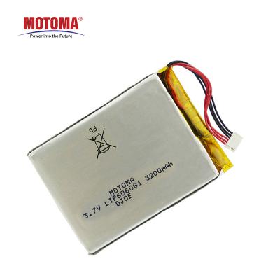 Cina Litio ricaricabile Ion Battery 3.7V 3200mAh di capacità elevata in vendita