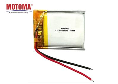 Cina Alta tensione portabile della batteria 3.7V 710mah del dispositivo di bassa temperatura in vendita