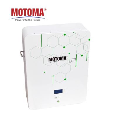 Cina 4,8 batteria di KWH 48v 100ah Lifepo4 fissata al muro per il sistema solare in vendita