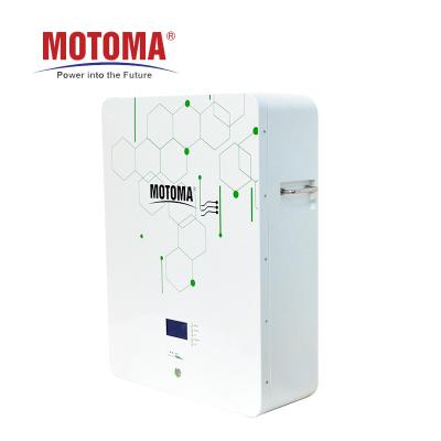 Cina 4,8 batteria di KWH 48v 100ah Lifepo4 fissata al muro per il sistema solare in vendita