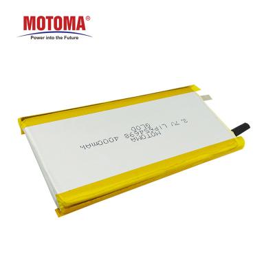 China Van het de Batterij3.7v 4000mAh 6.5x46x98mm Aangepaste Lithium van de hoge Energiedichtheid het Polymeerbatterij Te koop