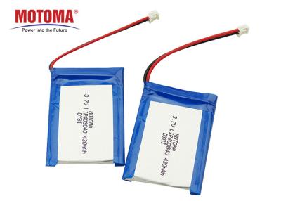 China Customized Lithium Polymer Battery 430mAh For IOT Device Safe Battery With Certificates for sale