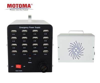 中国 16 5V2.1A USBの出力が付いている再充電可能なLiFePO4電池576Whの携帯用太陽エネルギー銀行 販売のため
