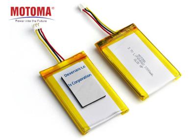 Китай перезаряжаемые батарея полимера лития 1000mAh для следа имущества продается