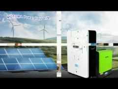 Batteria caricantesi veloce di 5kWh 51.2V 100Ah LiFePO4 per il sistema solare