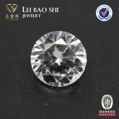China 8mm Round Synthetic Corundum/ White Corundum Stone/ Corundum Stone Price for sale