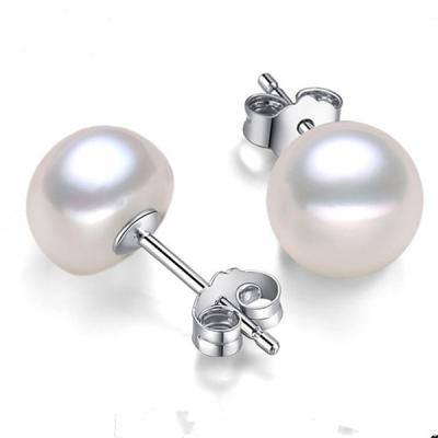 China Simple Design 6mm AAAA Freshwater Pearl Stud Earring for sale