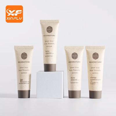 China Eco Friendly Biodegradable Wheat Straw Plastic Material Shampoo Cosmetic Tubes Packaging at low price for sale