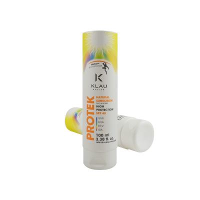 China custom cosmetic packaging tube plastic empty recyclable eco friendly skin care lotion shampoo Sunscreen face cream  tube for sale