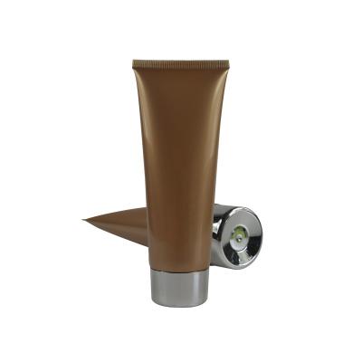 China Wholesale Custom Laminated Plastic Empty Tube black soft Skin Care Lotion Cosmetic Tube 30ml 40ml 60ml 80ml 100ml 120ml for sale