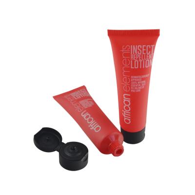 China Customized Printing LOGO Plastic Empty Tube Cosmetic Packaging Skin Care Sunscreen Lotion Cream Laminated Tube for sale