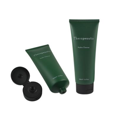 China biodegradable empty soft flat tube container and packaging for cosmetics hand lotion for sale
