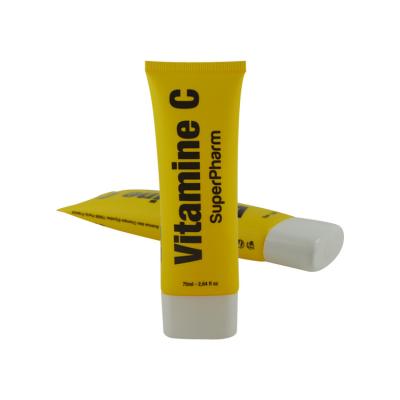 China elegant design empty cream soft cosmetic tube with soft squeeze plastic cosmetic packaging tube for sale