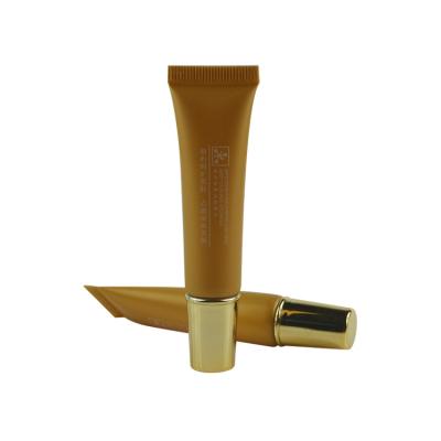 China Cosmetic Skincare Lotion Tubes Squeeze Pe Plastic Tube Packaging With Labeling for sale