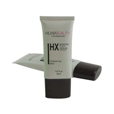 China Wholesale hot stamping White Body lotion tube Facial Cleanser plastic cosmetic tube packaging with screw cap for sale